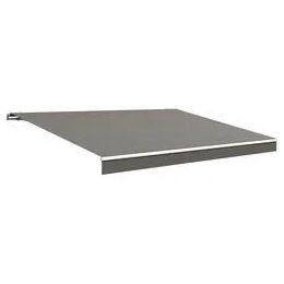 Gelenkarmmarkise Wismar "Classic", grau (dunkelgrau), B:400cm H:25cm, Polyacryl, Markisen