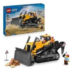 Lego City Gelber Bulldozer, Spielset f&uuml;r Kinder ab 8 Jahren 60466