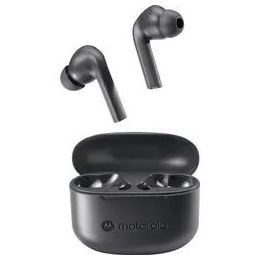 Motorola MOTO BUDS 065 In Ear Headset Bluetooth&reg; Stereo Schwarz Mikrofon-Rauschunterdr&uuml;ckung Headset, Ladecase, Mono, Schwei&szlig;resistent, Touch-Steu