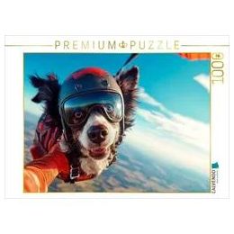 Calvendo Puzzle Highflyer mit Herz 1000 Teile Lege-Gr&ouml;&szlig;e 64x48cm Foto-Puzzle f&uuml;r gl&uuml;ckliche Stunden