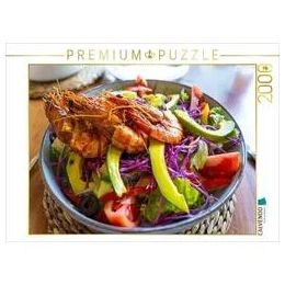 Calvendo Puzzle Frische Sri Lanka Bowl mit gegrillten Garnelen - Tropisches Food Art Design 2000 Teile Lege-Gr&ouml;&szlig;e 90x67cm Foto-Puzzle f&uuml;r gl&uuml;ckliche