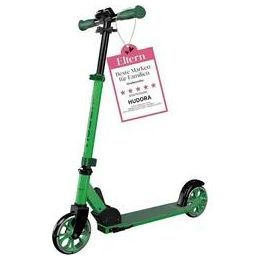 Hudora 14470 - Scooter Up 145 Junior, pine/grass gr&uuml;n, Alu-Cityroller ab 3 Jahren