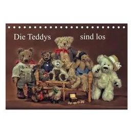 Die Teddys sind los (Tischkalender 2026 DIN A5 quer), Calvendo Monatskalender