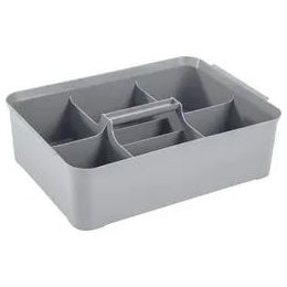 curver 243837 Aufbewahrungsbox HANDY (L x B x H) 366 x 263 x 104mm Silber 1St.
