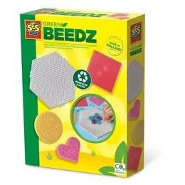 Ses Creative Green Beedz - B&uuml;gelperlen Stiftplatten 4x sortiert