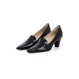 Evita PATRIZIA Damen Pumps - Lackleder Schwarz - 46