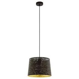 Eglo H&auml;ngeleuchte "SEGEZIA", braun, &Oslash; 35cm H: 110cm, 1 Stk., Leuchten, H&auml;ngeleuchte in braun aus Stahl - exkl. E27 - 40W, H&auml;ngeleuchte