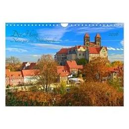 Harz Natur pur und Weltkulturerbe (Wandkalender 2026 DIN A4 quer), Calvendo Monatskalender