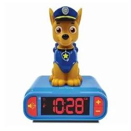 Lexibook Paw Patrol Wecker ''Chase'' 3D Nachtlicht