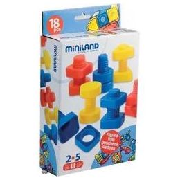 Miniland Baby Nuts and Bolts 18 Pieces