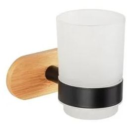 Wenko Turbo-Loc&reg; Zahnputzbecher Mod. Orea Uno Bamboo, Befestigen ohne bohren