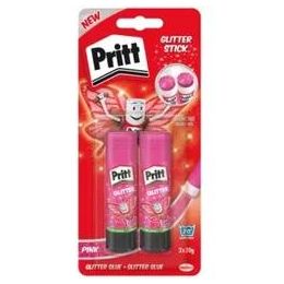 Pritt Klebestift Pink Glitzer, 2 20 g
