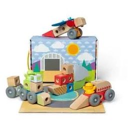 Spin Master Melissa & Doug Blockables Fahrzeuge Bauset