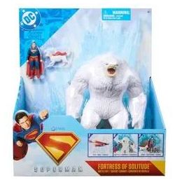 Spin Master Superman - Spielset Festung der Einsamkeit, 33 cm, mit Superman- und Krypto-Figur und Schneemonster, Spielzeug f&uuml;r Kinder ab 4 Jahren