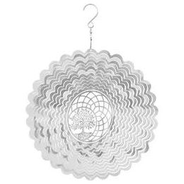 Invento Kinetic Art: Metal Hanging Wind Spinner: 3D Tree Of Life