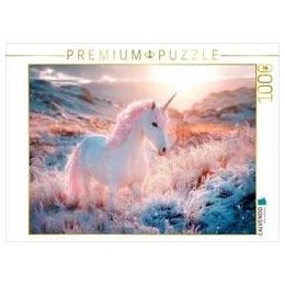 Calvendo Puzzle Einhorn im Glanz der Morgensterne 1000 Teile Lege-Gr&ouml;&szlig;e 64x48cm Foto-Puzzle f&uuml;r gl&uuml;ckliche Stunden