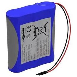 Ansmann 3S1P Akkupack 3x 18650 Kabel Li-Ion 10.8V 3500 mAh