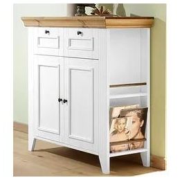 Kommode OTTO HOME "Skandinavia", gelb (wei&szlig;, honigfarben), B:100cm H:95cm T:38cm, Sideboards, Kommode, aus massiver Kiefer