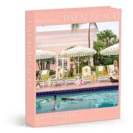 Galison Gray Malin Palm Beach 1000 Piece Book Box Puzzle