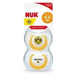 BVB-Schnullerset NUK Star 0-6 Monate