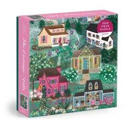 Galison Joy Laforme The Cottage Hills 1000 Piece Puzzle in a Square Box