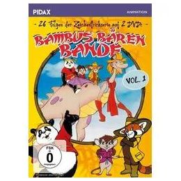 Bambus-B&auml;ren-Bande, Vol. 1 / 26 Folgen der beliebten Zeichentrickserie (Pidax Animation) [2 DVDs]