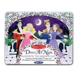 Melissa & Doug Dance All Night Magnetic Tin Dress-Up Set