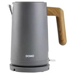 DOMO collection DOMO WASSERKOCHER Wasserkocher Matt Grau Fassungsverm&ouml;gen: 1.7l
