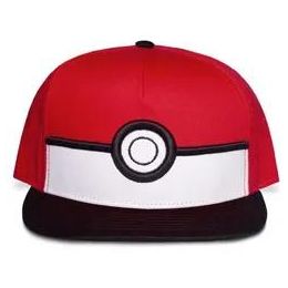 Cap Pokemon - Pokeball (Rot/Wei&szlig;)