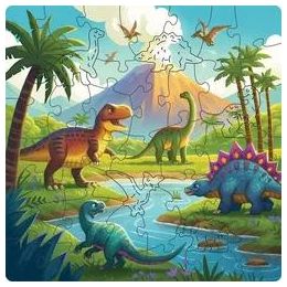 Ravensburger Kinderpuzzle 44 Teile - Dinosaurier Welt