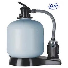 Sandfilteranlage GRE "FA6100", wei&szlig;, B:30cm H:60cm L:54cm, Kunststoff, Filteranlagen, Monoblock, 10.000 l/h