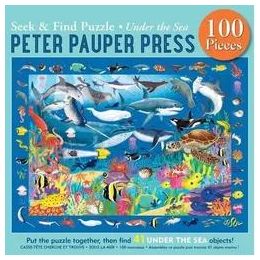 Under the Sea Seek & Find 100-Piece Jigsaw Puzzle