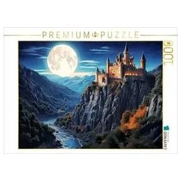 Calvendo Puzzle Dunkelfelstal 1000 Teile Lege-Gr&ouml;&szlig;e 64x48cm Foto-Puzzle f&uuml;r gl&uuml;ckliche Stunden