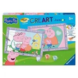 Ravensburger CreArt Junior Peppa Wutz - Peppa's Familie