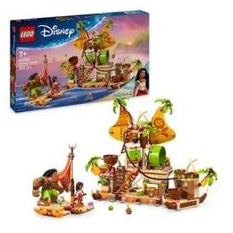 Lego Disney 43258 Vaiana 2 Kakamora-Barge, Spielzeug f&uuml;r Kinder 7 Jahre