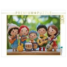 Calvendo Puzzle Musik machen unter freiem Himmel 1000 Teile Lege-Gr&ouml;&szlig;e 64x48cm Foto-Puzzle f&uuml;r gl&uuml;ckliche Stunden