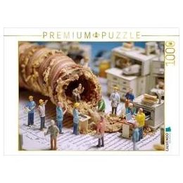 Calvendo Puzzle Da ist der Wurm drin! 1000 Teile Lege-Gr&ouml;&szlig;e 64x48cm Foto-Puzzle f&uuml;r gl&uuml;ckliche Stunden