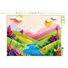 Calvendo Puzzle Mai: Mit der Kraft der Sonne sprie&szlig;en alle Bl&auml;tter und viele Blumen zeichnen bunte Tupfer auf die Wiese. 2000 Teile Lege-Gr&ouml;&szlig;e 90x67cm Foto-Puzzle f&uuml;r gl&uuml;ckliche Stunden