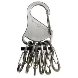 Nite Ize Schl&uuml;ssel-Karabiner NI-KLK-11-R3 KeyRack Locker Silber 1St.