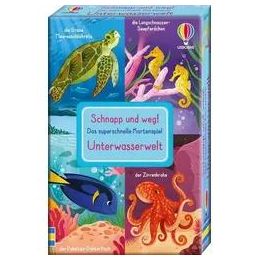 USBORNE Schnapp und weg! Das superschnelle Kartenspiel: Unterwasserwelt