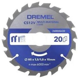 Dremel Multi Material Kreiss&auml;geblatt 85mm CS600 2608846430​ Kreiss&auml;geblatt 1St.