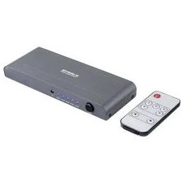 SpeaKa Professional SP-HSW-250 5 Port HDMI-Switch UHD 4K @ 60Hz