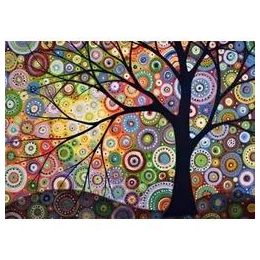 FiguredArt DP-091-Y - Diamond Painting, Baum des Lebens 2, Leinwand-Keilrahmen 40x50cm, Diamond Painting Set