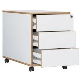 Vcm Holz Rollcontainer B&uuml;rocontainer Salia 3 Schublade