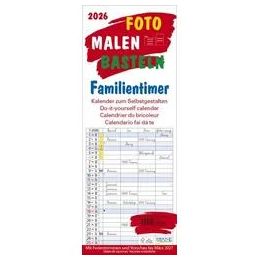 Korsch Verlag Foto-Malen-Basteln Familientimer 2026
