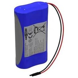 Ansmann 2S1P Akkupack 2x 18650 Kabel Li-Ion 7.2 V 3500 mAh