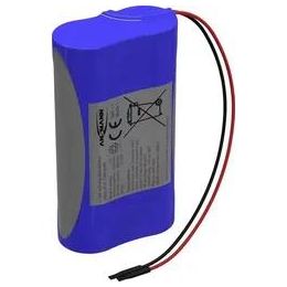Ansmann 2S1P Akkupack 2x 18650 Kabel Li-Ion 7.2V 3350 mAh