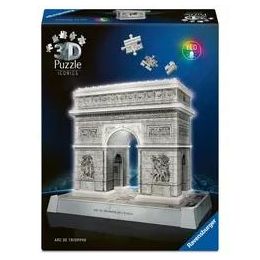 Ravensburger 3D Puzzle Iconics: Triumphbogen Paris mit LED 12008029 1 St.