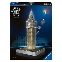 Ravensburger 3D Puzzle Iconics: Big Ben - mit Licht 12008025 1St.