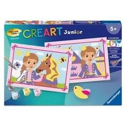 Ravensburger CreArt, Malen nach Zahlen Junior - Kleine Prinzessin
